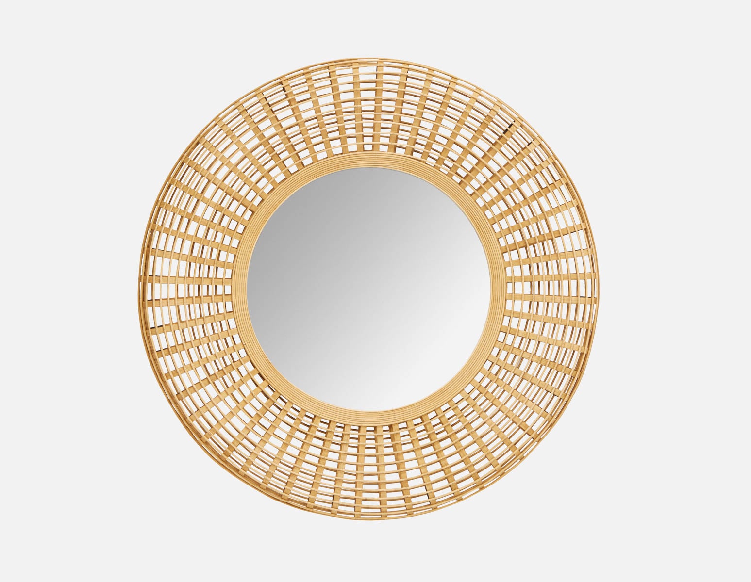 RAY bamboo mirror 91 cm | Structube