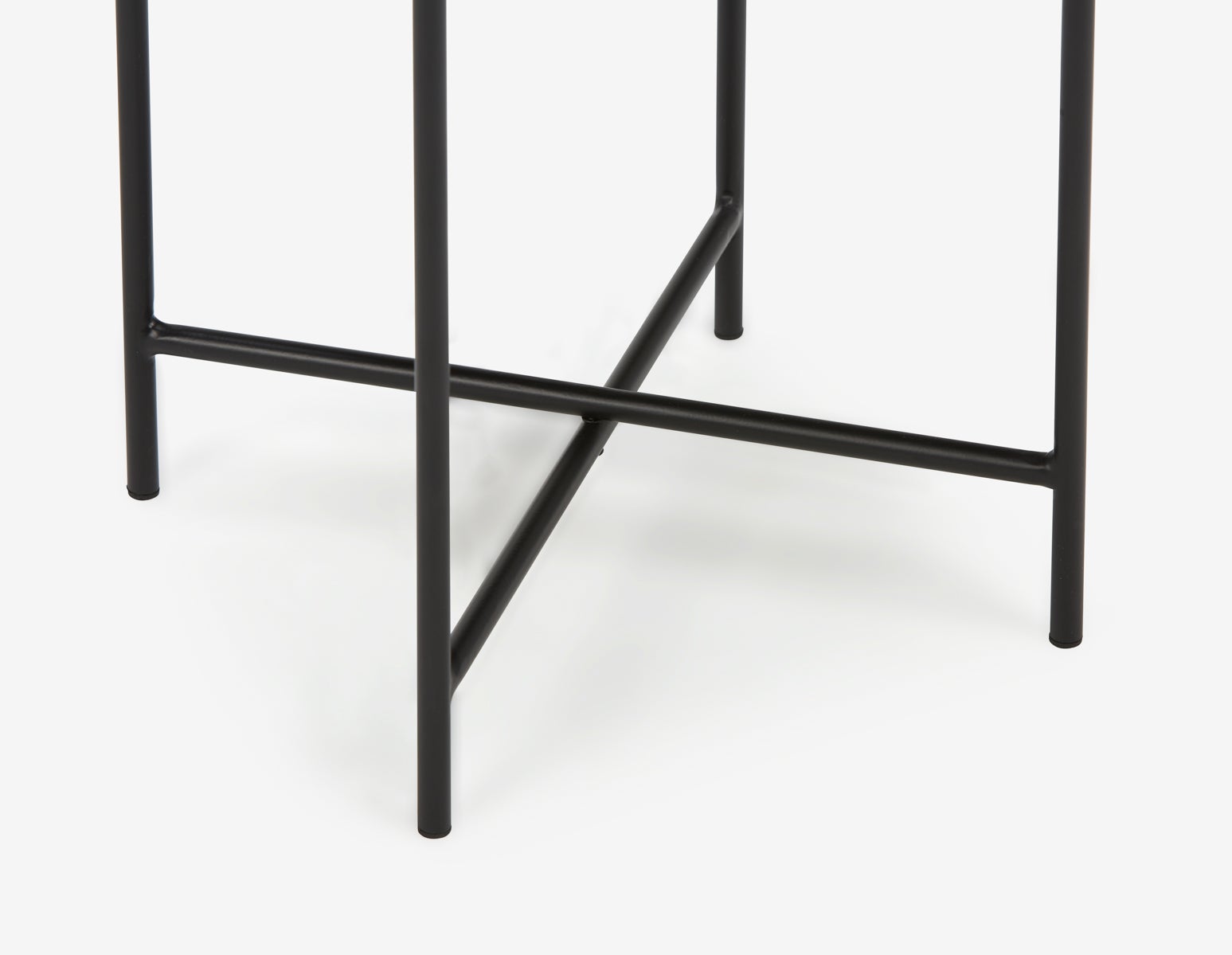 DENVER round marble end table 45cm | Structube