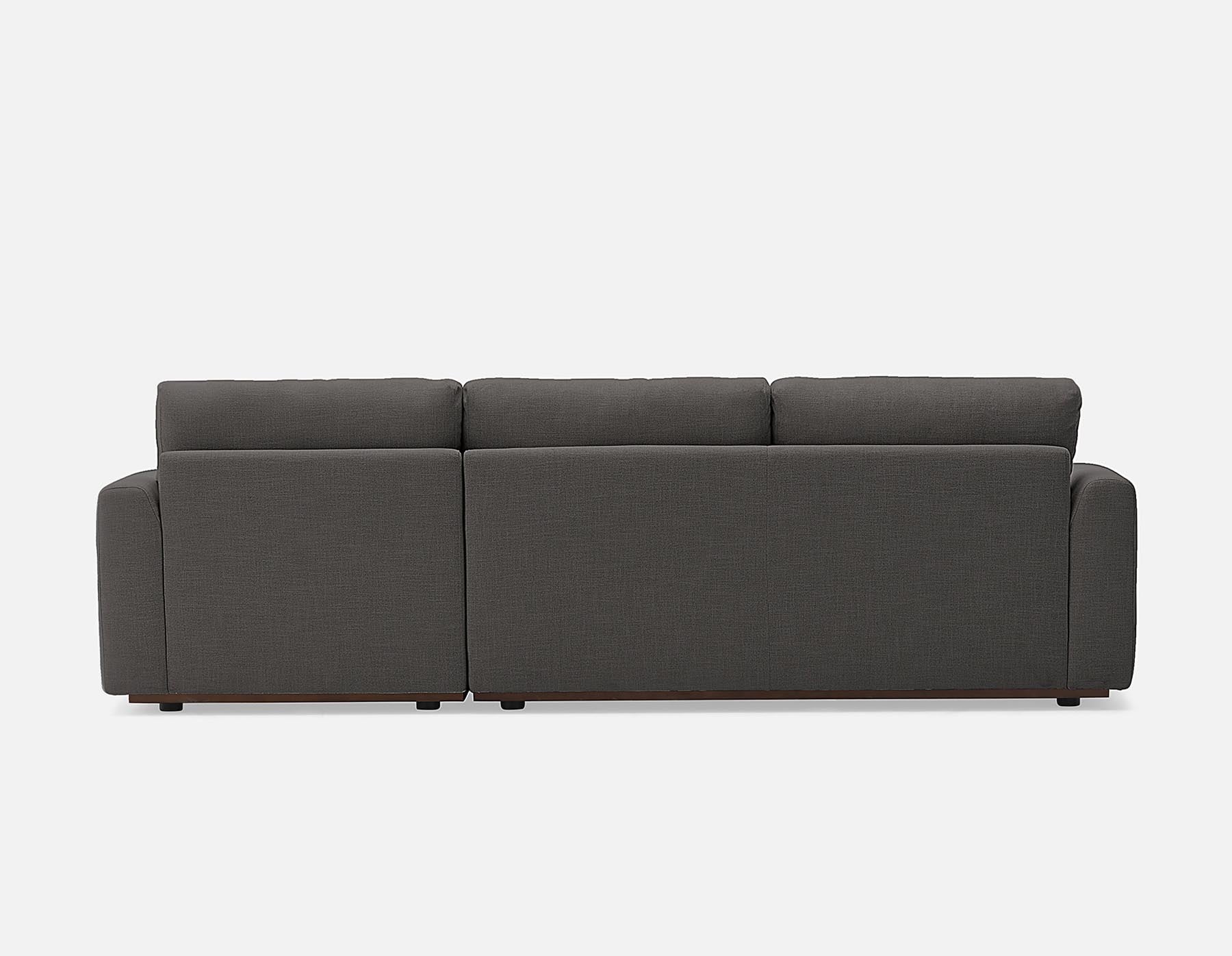 WESTON right facing sectional sofa with storage Structube