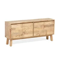 THESSALIA distressed solid mango wood sideboard | Structube