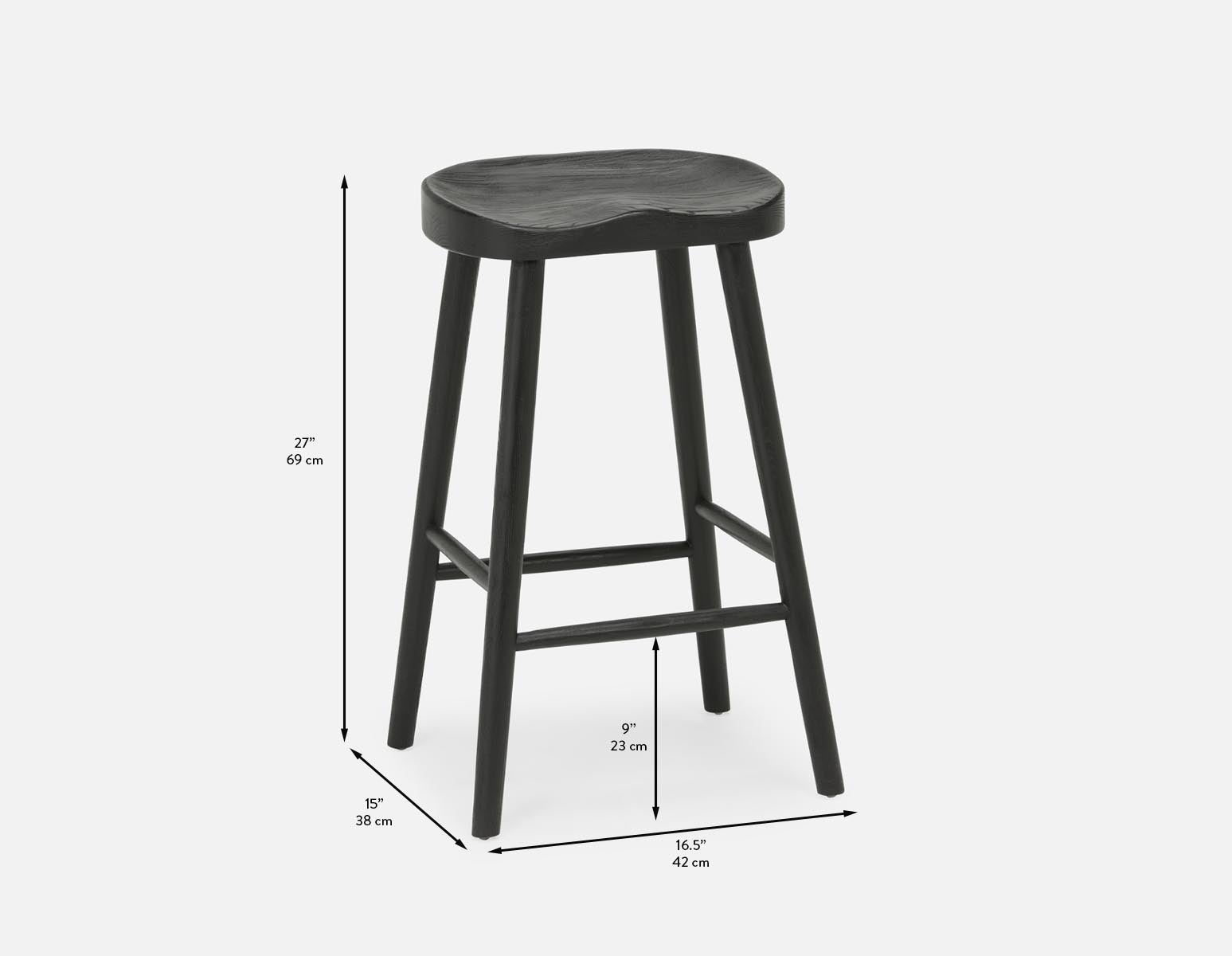 BRIE counter stool 69cm | Structube