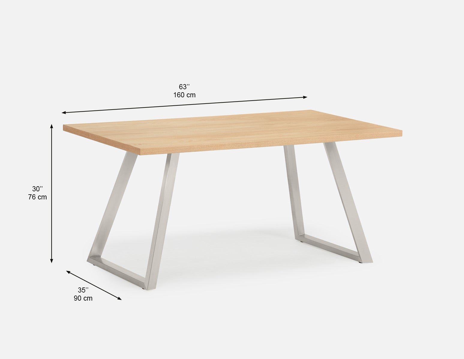 MADERA dining table 160 cm | Structube