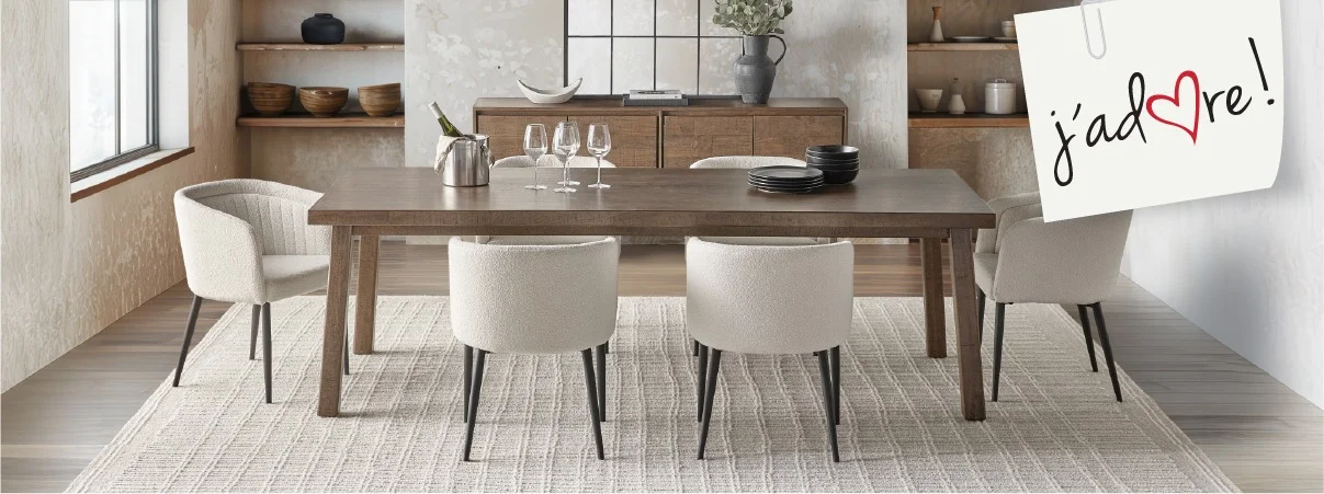 Dining room furniture: tables, chairs, benches | STRUCTUBE | Structube